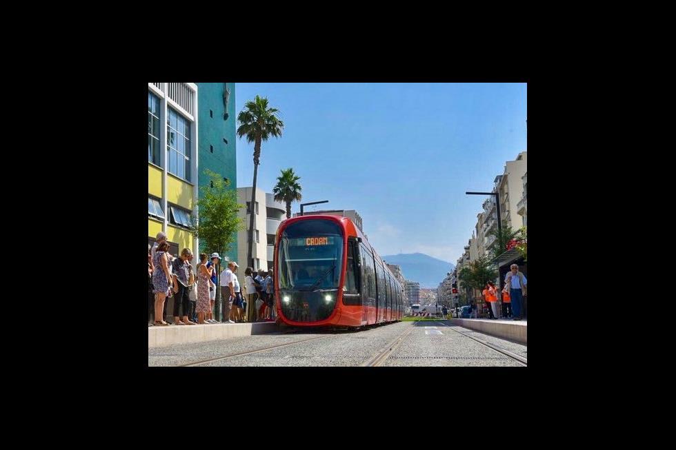Nice opens second tram line | Metro Report International | Railway ...
